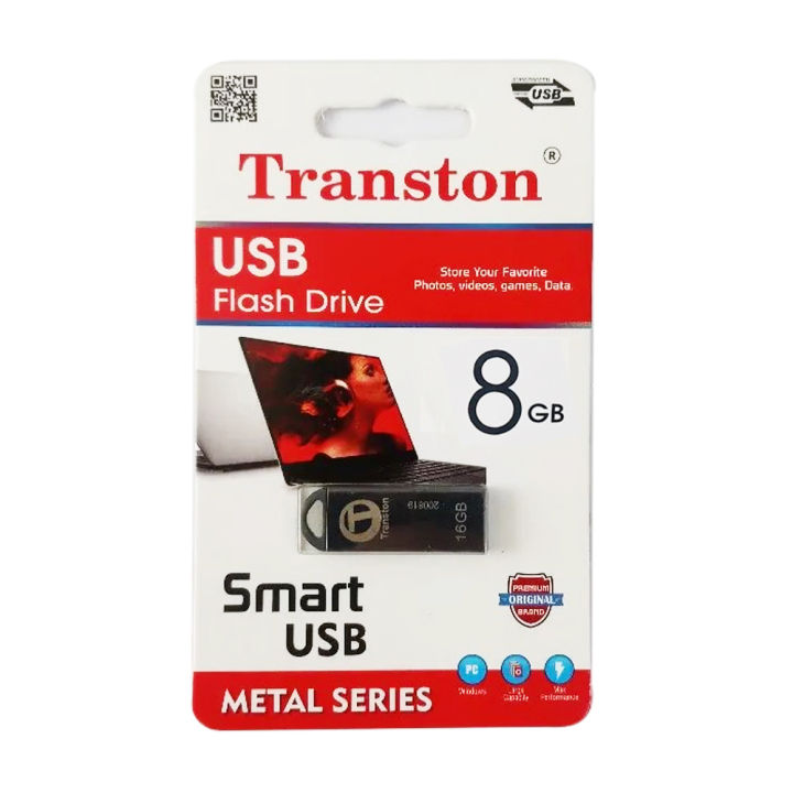 Transton 8GB metal series pen drive v250w USB-Pen flash drive | Daraz.lk