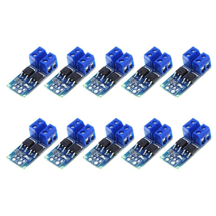 10PCS DC 5V-36V 15A(Max 30A) MOSFET MOS FET Trigger Switch Driver ...