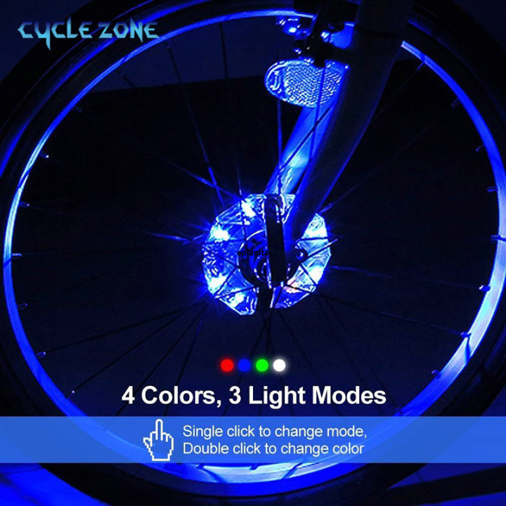 Bicycle Spoke Light Bike Wheel Lights LED Rechargeable Bike Scooter ...