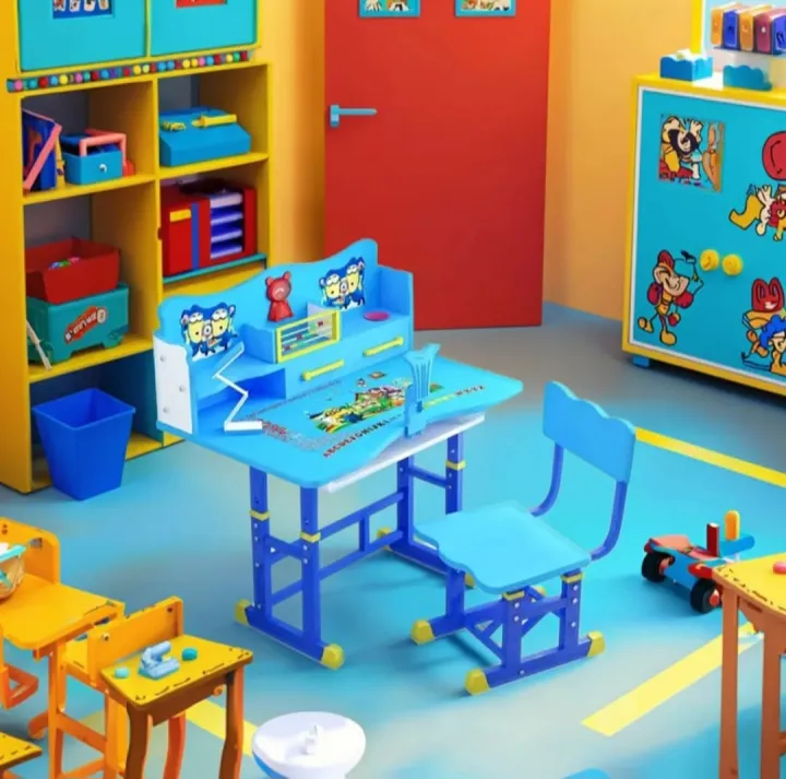 Wood Wizard baby Study Desk with Chair | Daraz.lk