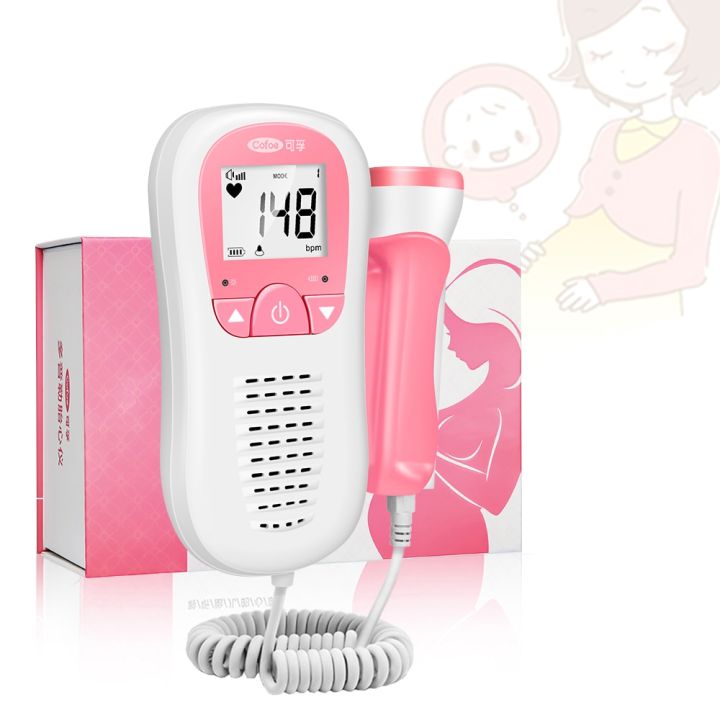Fetal Doppler Heartbeat Detector Baby for heart beat monitor LCD ...