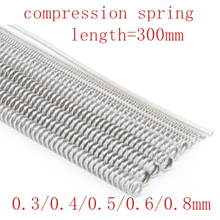 【BestGO】2-5pcs/lot 304 Stainless Steel Long Spring Y-type Compression ...