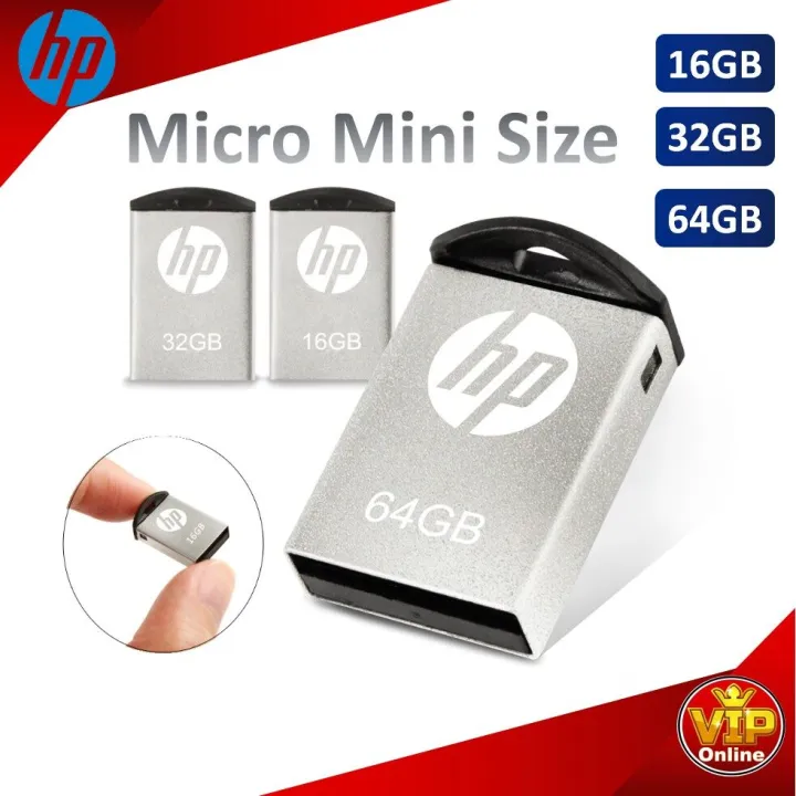 ♥【COD】Free Android TypeC Convertor HP v222w Mini USB2.0 Flash Drives ...
