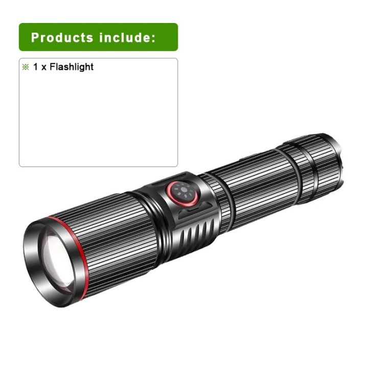 Professional LED Military Tactical Flashlight High Power Long Range ...