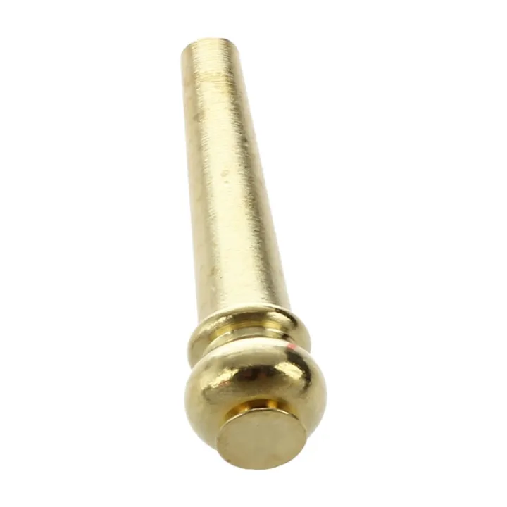Metal Acoustic Guitar Bridge Pins 12Pcs Brass Guitar Strings Fixed Cone ...