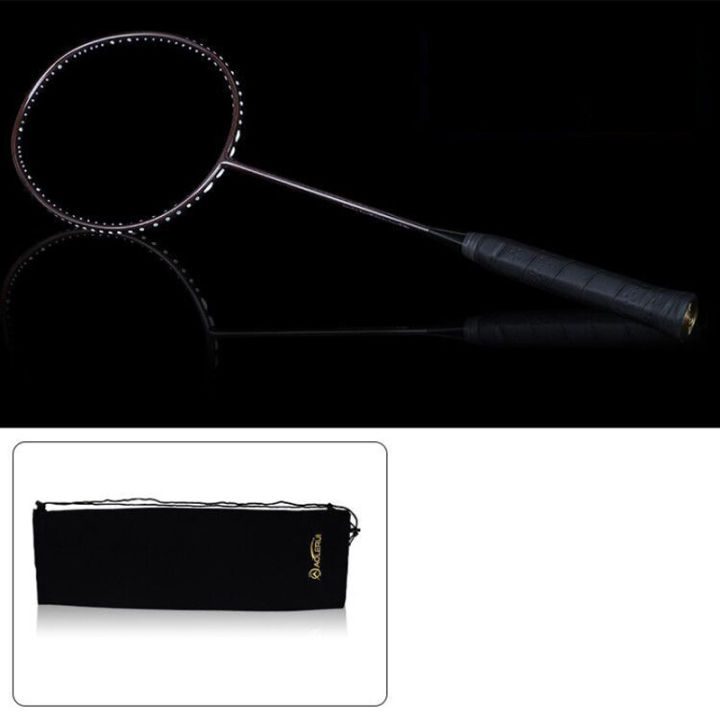 New Professional Badminton Racket Woven Carbon Ultralight Adult Speed ...