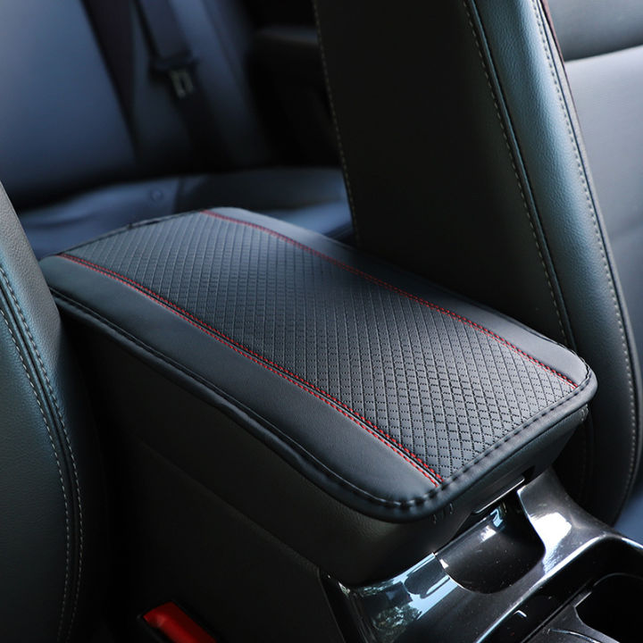 Car Armrest Mat Pu Center Console Arm Rest Protection Cushion Auto Suv ...
