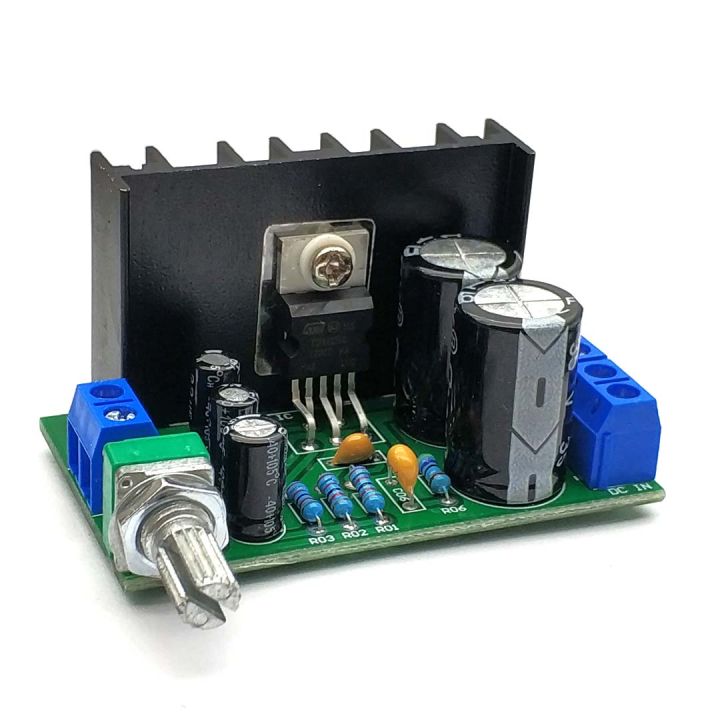 Tda2050 Mono Audio Power Amplifier Board Module Dc/ac 12-24v 5w-120w 1 ...