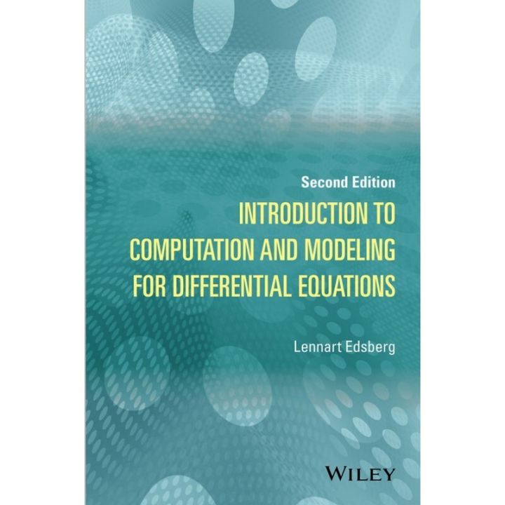 Introduction to Computation and Modeling for Differential Eq | Daraz.lk
