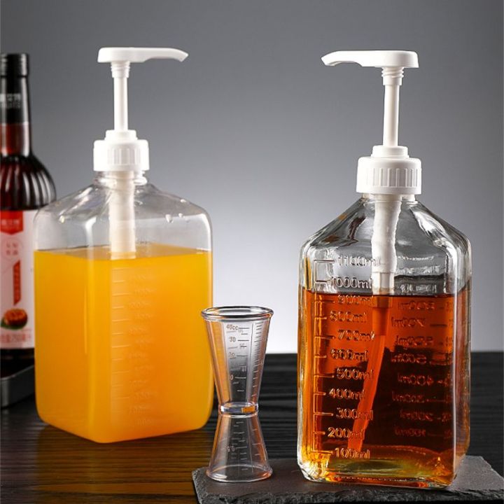 Aixiangru Honey Dispenser Hand Pressure Fructose Sugar Press Bottle ...