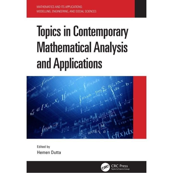Topics in Contemporary Mathematical Analysis and Applicatio | Daraz.lk