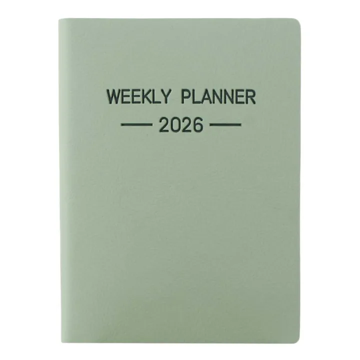 Time Management Notebook Portable 2026 Agenda Book Softside Spanish A7 ...