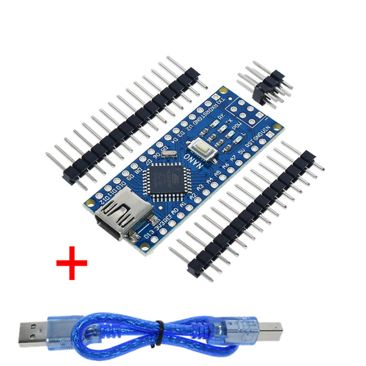 【beauty code】Free Shipping for arduino Nano V3.0 ATMEGA328P original +USB cable | Daraz.lk
