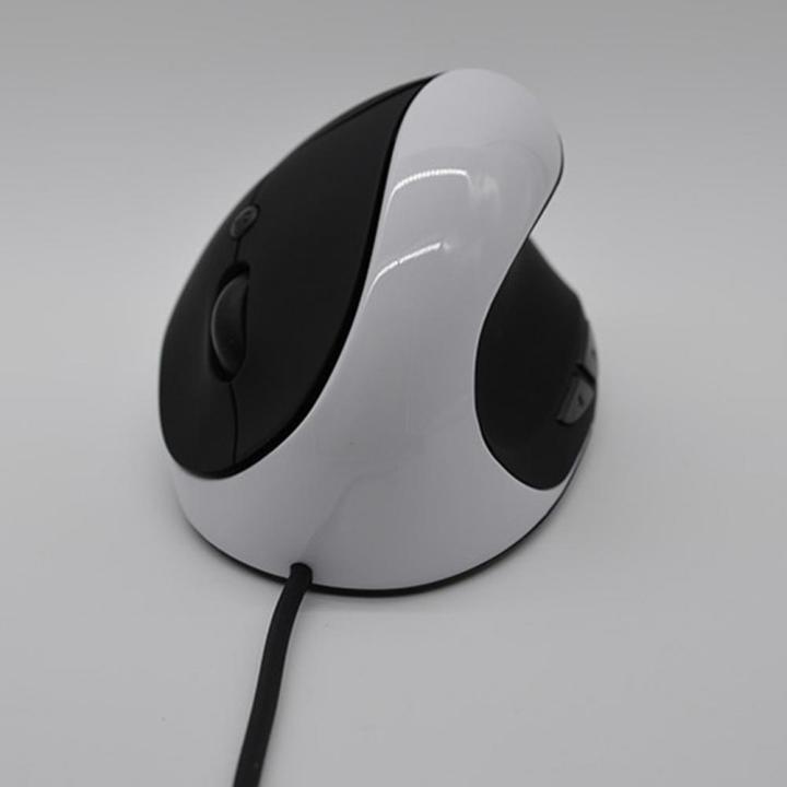 Wired Mouse Silent Plug Play Working Desk Ergonomic 6d Vertical Optical ...