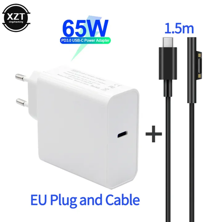Pd Usb Type C Charger For Surface Pro 6/5/4/3 Go Book Compatible 15v ...
