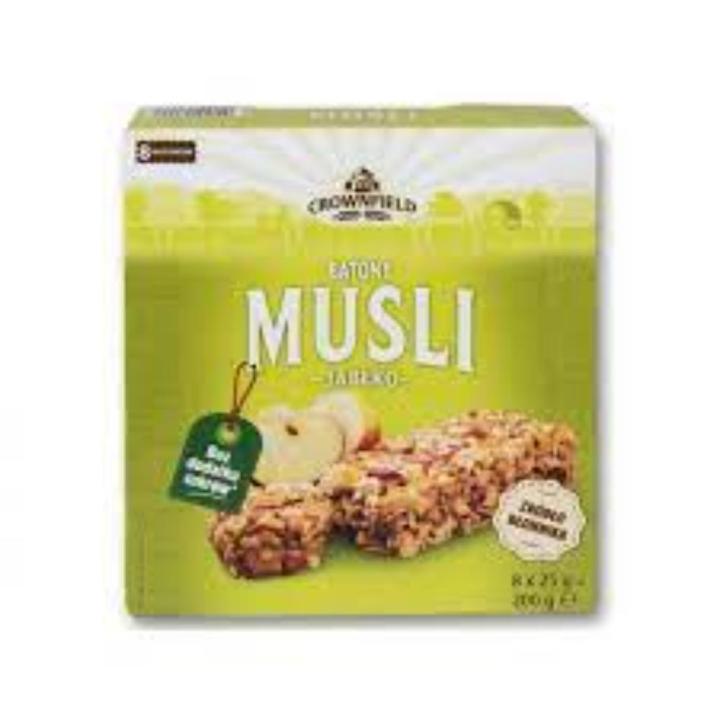 Crown Field Muesli Bars Apple No Added Sugar 200g (8 Bars) | Daraz.lk