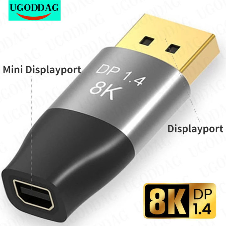 8k Displayport 1.4 Adapter Converter 8k@60hz 4k@144hz Bi-Directional Dp ...