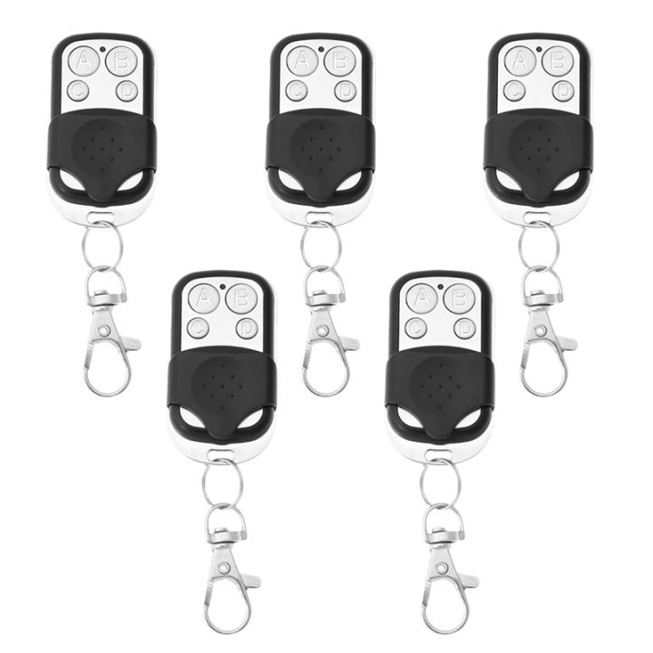 Universal Clone Duplicator Key Remote for Gate Garage Door 5pcs 433MHZ ...