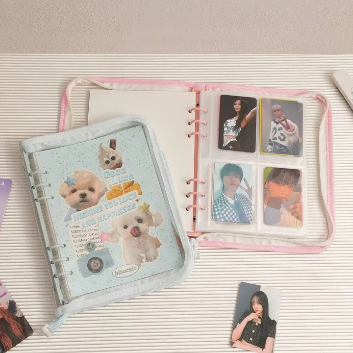 Picture Albums With Zipper Loose-leaf Photo Album Shell Transparent ...