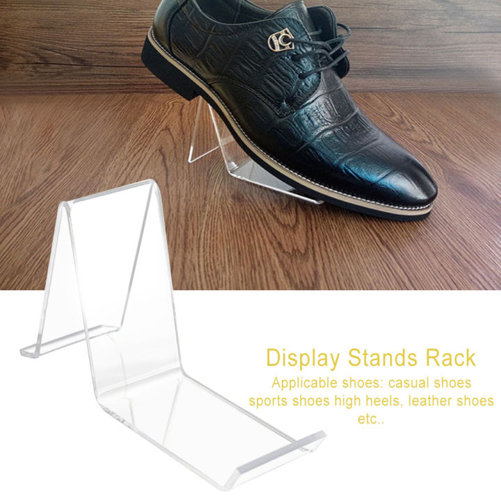 Transparent Shoes Display Stand Sneakers High Heels Store Home Display ...