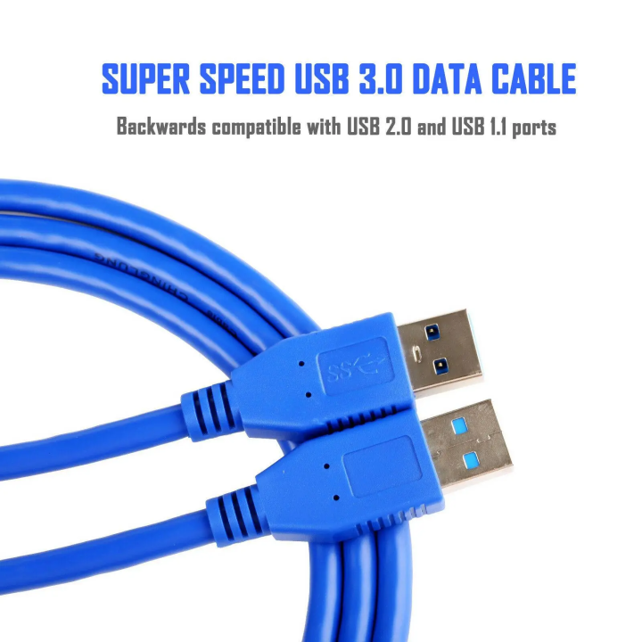 USB 3.0 Type A Male to Male Data Cable Super Fast Speed | Daraz.lk