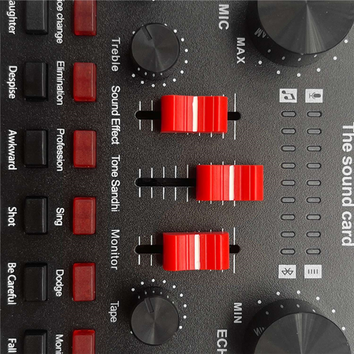 【sought-after】 V8S Microphone USB Rechargeable External Mixer Karaoke 3 ...