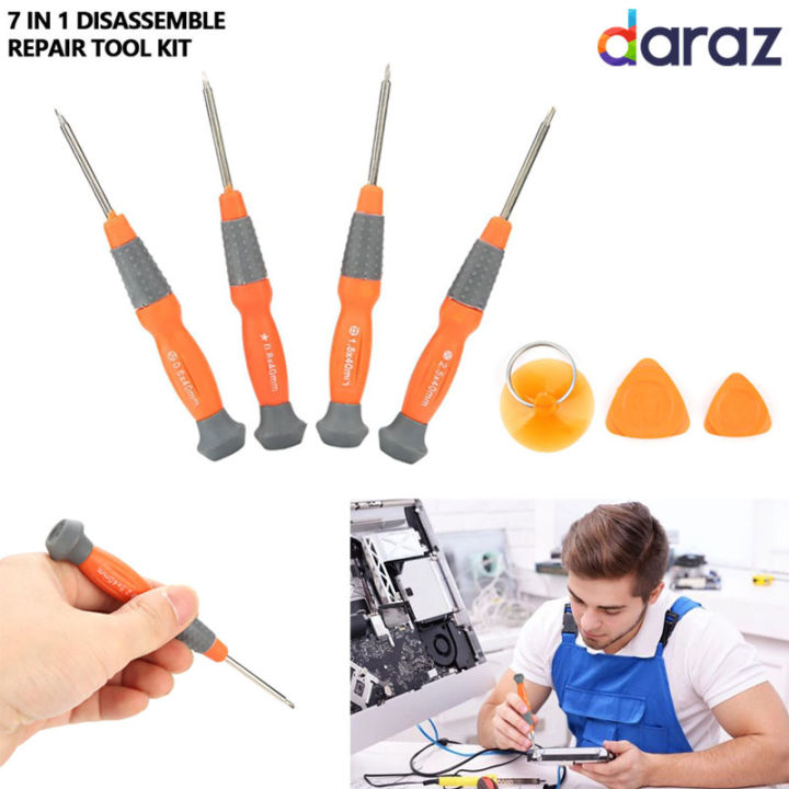 7 in 1 SW-993 Repair Tool Kit Screwdriver Disassemble Tool Mobile Phone ...
