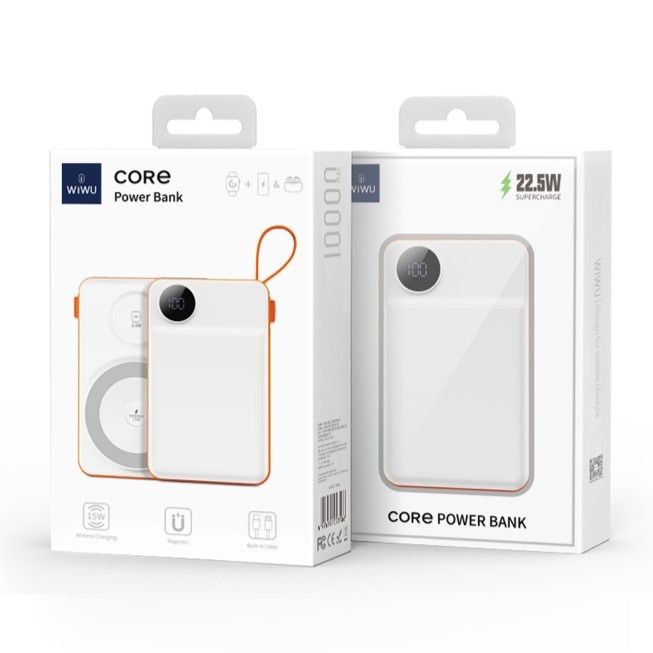 WiWU CORE 3 IN 1 10000mAh MagSafe Power Bank For iPhone, Apple Watch ...