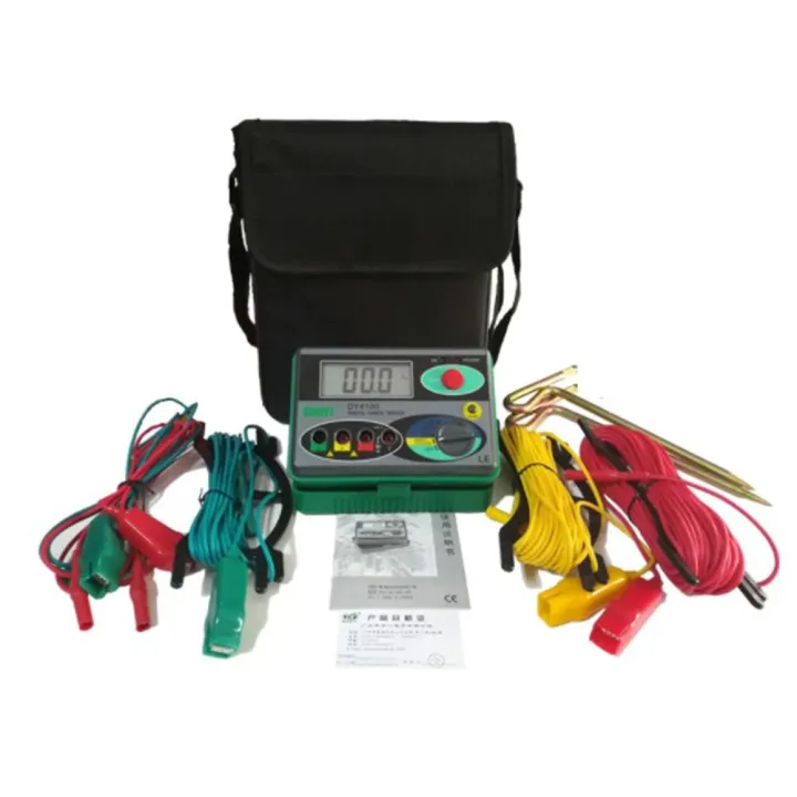 DY4100 Digital Tester Earth Ground Meter Multimeter with Higher ...