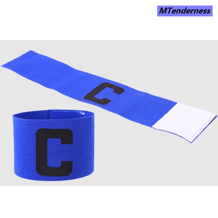 MTenderness 5 Pcs Football Soccer Elastic Captain Armband Adjustable ...