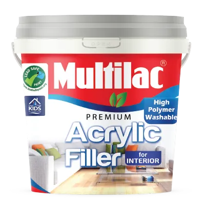 Multilac Premium Acrylic Interior Wall Filler (1Ltr - 4Ltr - 10Ltr ...