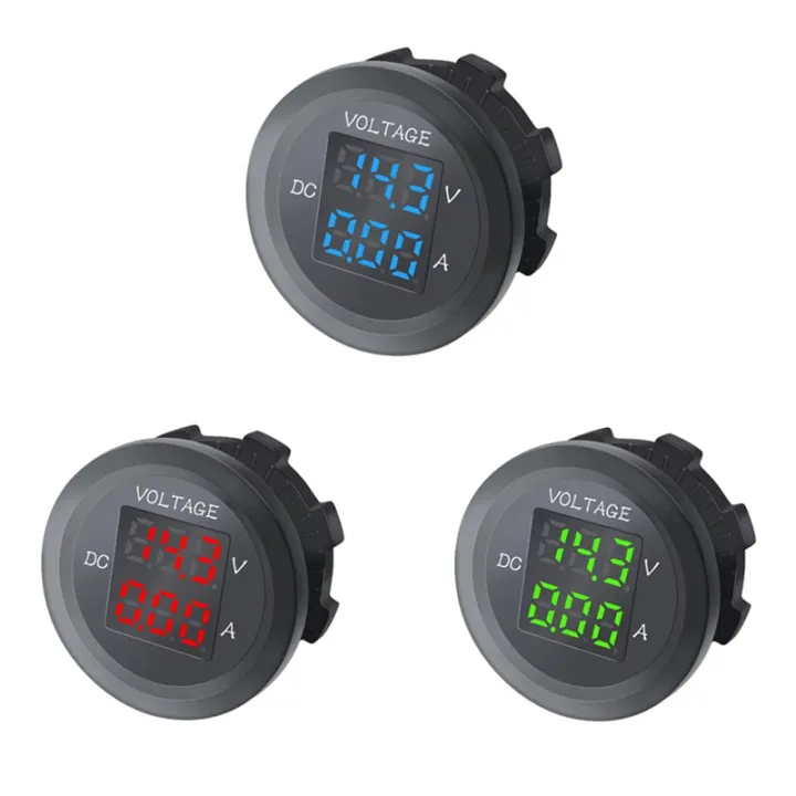 12-24V Instrument Waterproof Voltage VA ThreeDigit Voltage VA ...