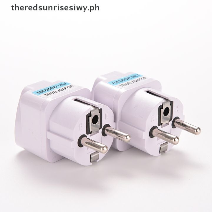 [TDW] New Portable UK US AU to EU European Power Socket Plug Adapter ...