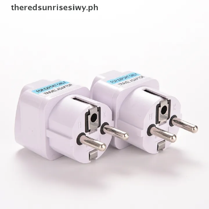 [TDW] New Portable UK US AU to EU European Power Socket Plug Adapter ...