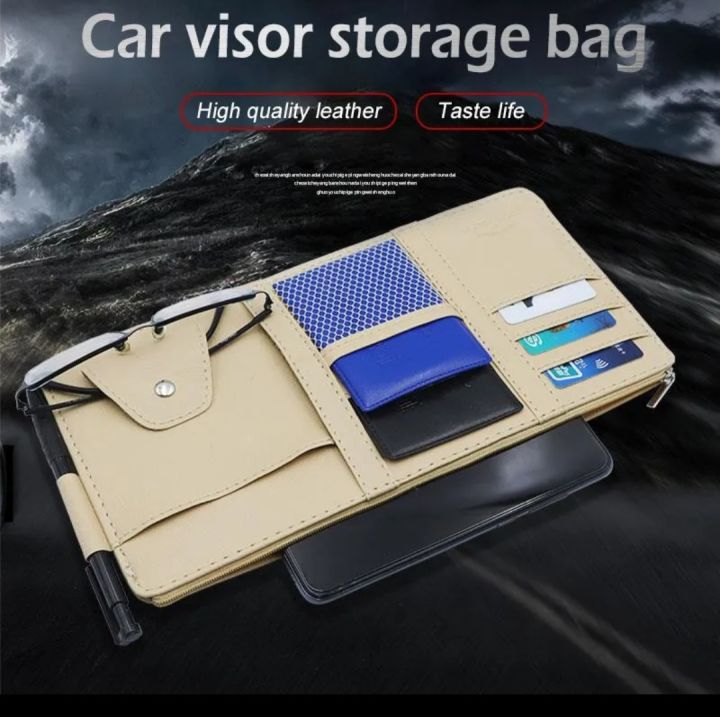 Car visor Storage bag | Daraz.lk