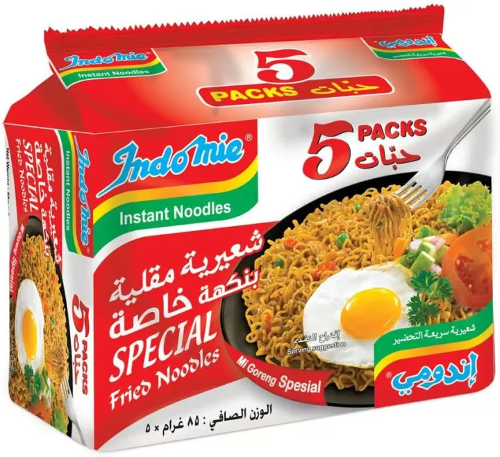 Indomie Special Fried Instant Noodles 85g x 5 Pieces (FROM DUBAI) SAM ...
