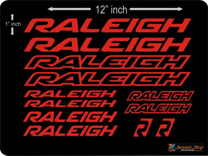 Push Bike Cycle Stickers Mountain Bike Luminous Reflective Plotter ...