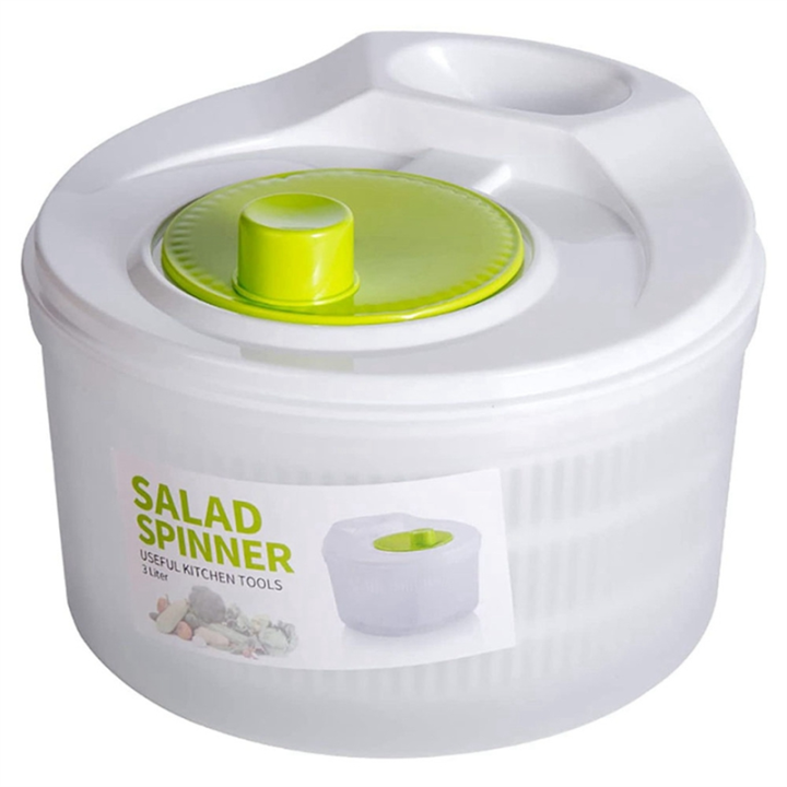 Salad Washing Machine Lettuce Rotating Vegetable Washer Large Capacity ...