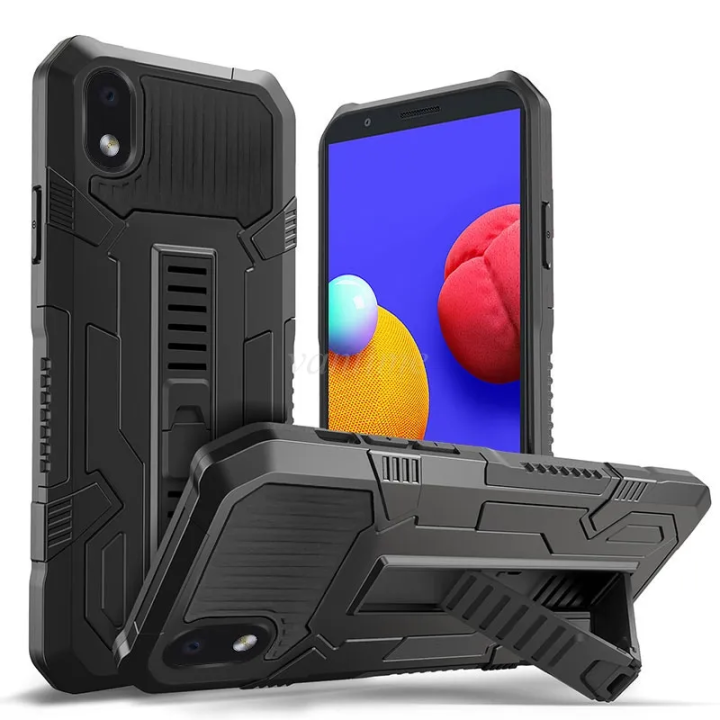Vantime for Samsung Galaxy M01 Core / A01 Core Slim Case Kickstand Hard ...