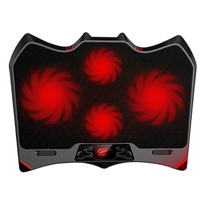 Havit Gamenote F2081 Laptop Gaming Cooling Pad 4 fans HV-F2081 cooler ...