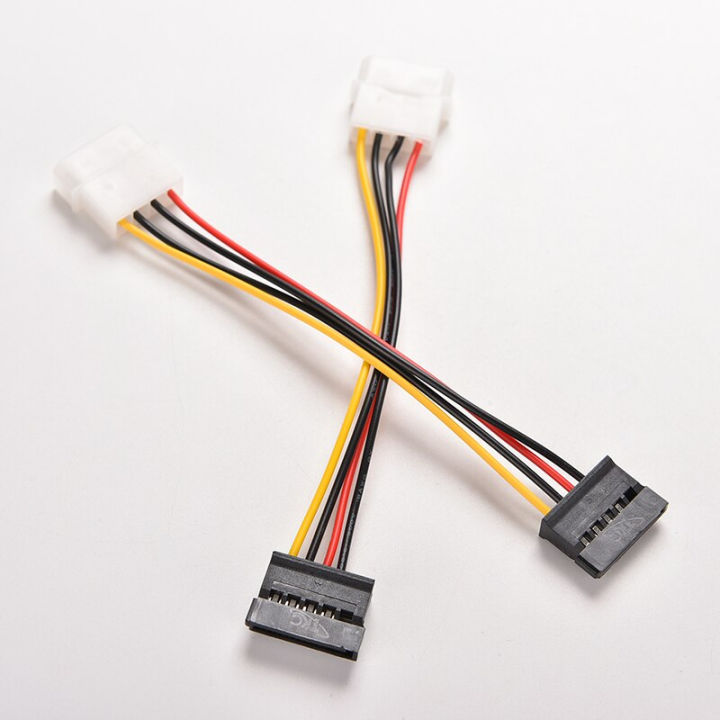 Sata Power Adapter IDE to Sata 4 Pin IDE Molex to 15 Pin Serial ATA ...