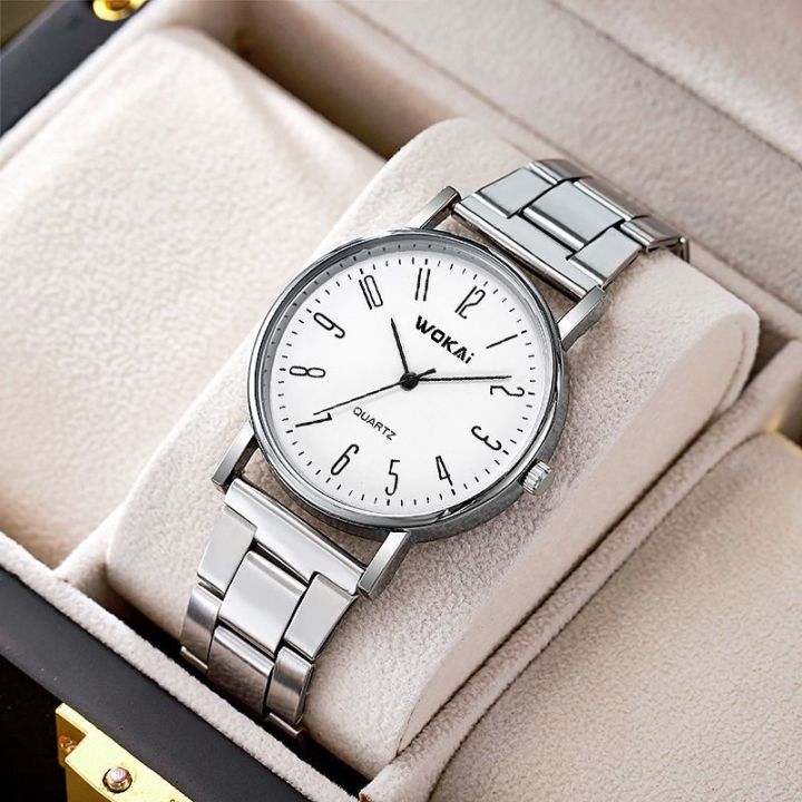 Wokai WOKAI Men's Quartz Watch Roman Numerals Fully Automatic Movement ...
