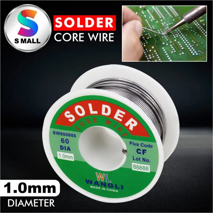 1.0mm Tin Lead Rosin Core Soldering Solder Core Line Flux Welding Iron ...