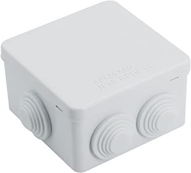 85*85*50 ELECTRICAL & CCTV WATERPROOF JUNCTION BOX IP55 [ID: 7106 ...