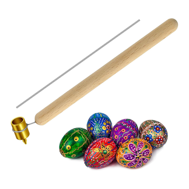 Fine Brass Tip Wooden Handle Art Deco Writing Crayons Ruler Pen with ...