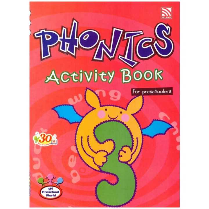 Phonics Activity Book For Preschoolers - 3 | Daraz.lk