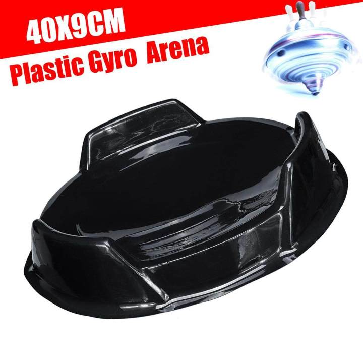 Black Gyro Fighter Stadium Battle Attack Combat Arena Top Plate Toys ...