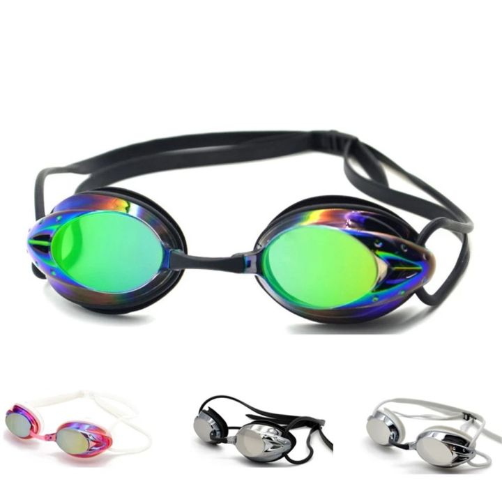 Adjustable Summer Swimming Mirror Electroplated Anti-fog Men Women Swim ...