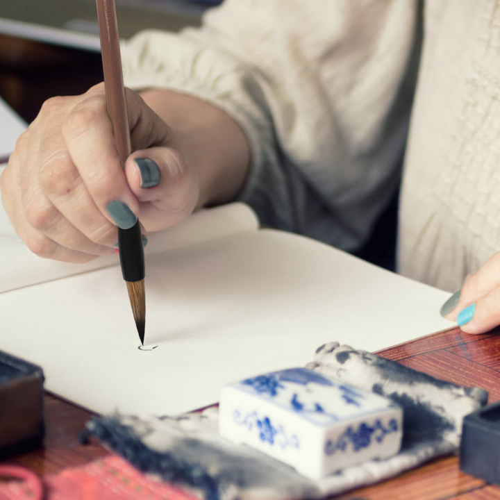 【Parchment & Lace】Japanese Calligraphy Penses Brush Pen Calligraphy ...
