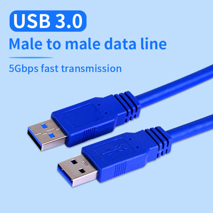 Usb3. 0 Male To Male Copper Core Data Cable 5gbps Fast Transmission ...